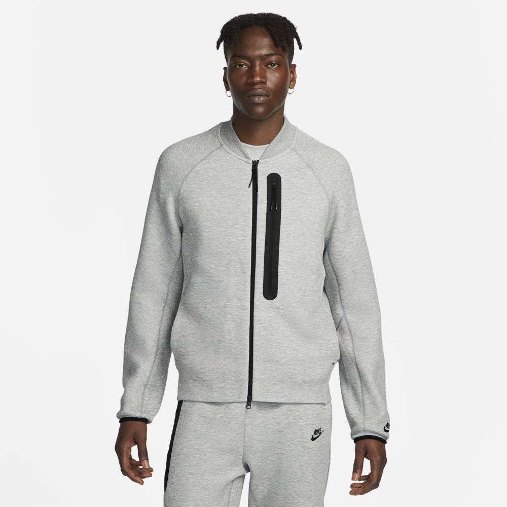 Chaqueta bomber para hombre Nike Tech Fleece | Gris oscuro