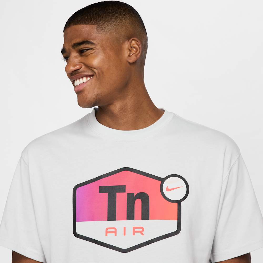 Sportswear | Camiseta Max90 Para Hombre | Blanco con Rosa