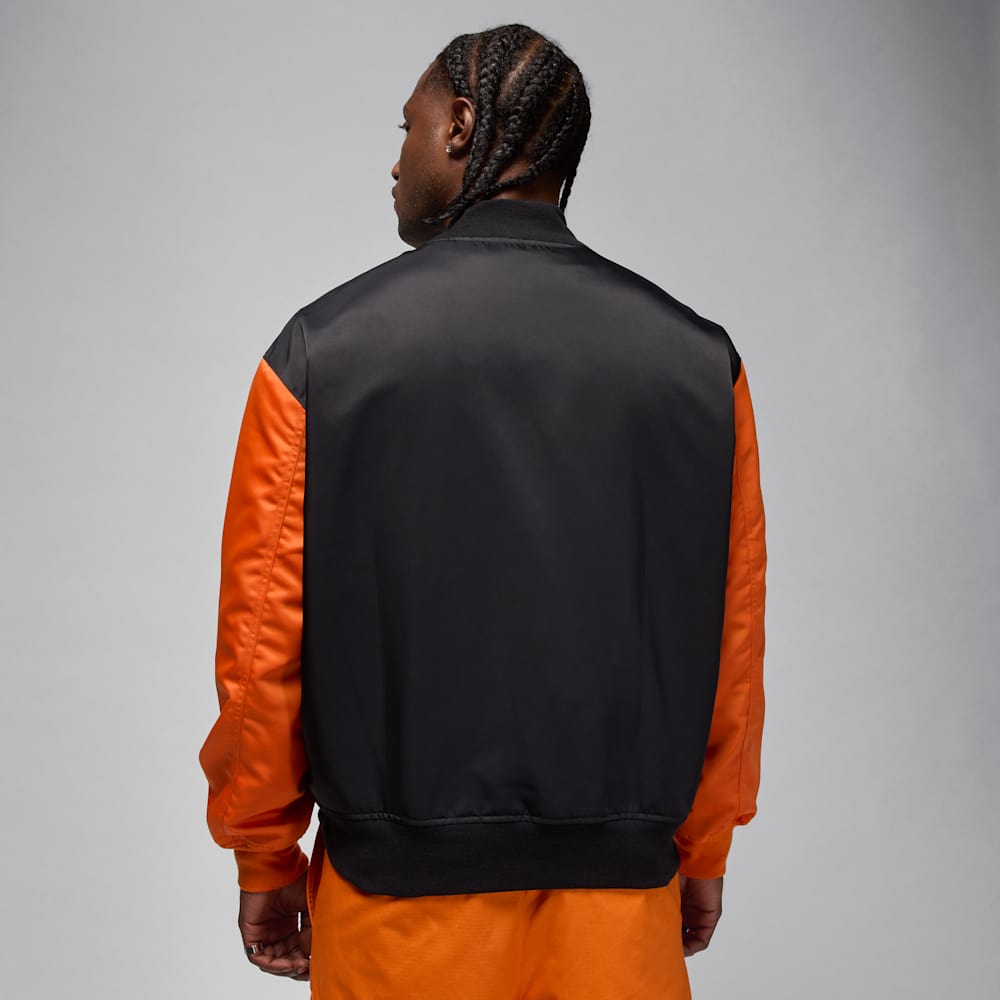 Jordan Brooklyn | Chaquetas universitaria para hombre | Negro